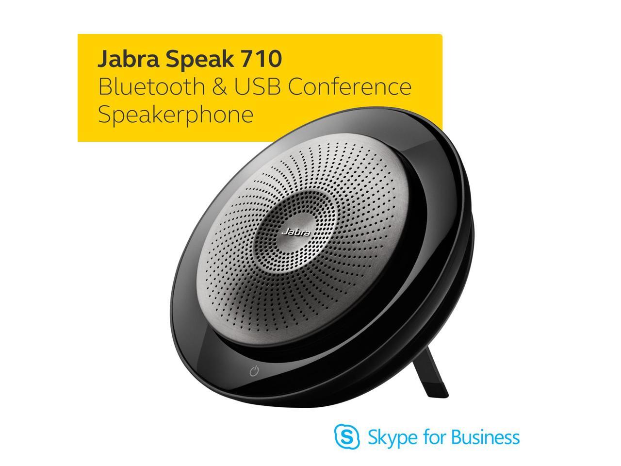 Jabra Speak 710 MS Portable Speaker for Music and Calls - Newegg.com