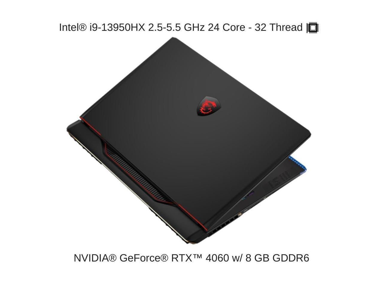 HIDevolution MSI Raider GE68HX 13VF 16" QHD+ 240Hz, 2.2 GHz i9-13950HX ...