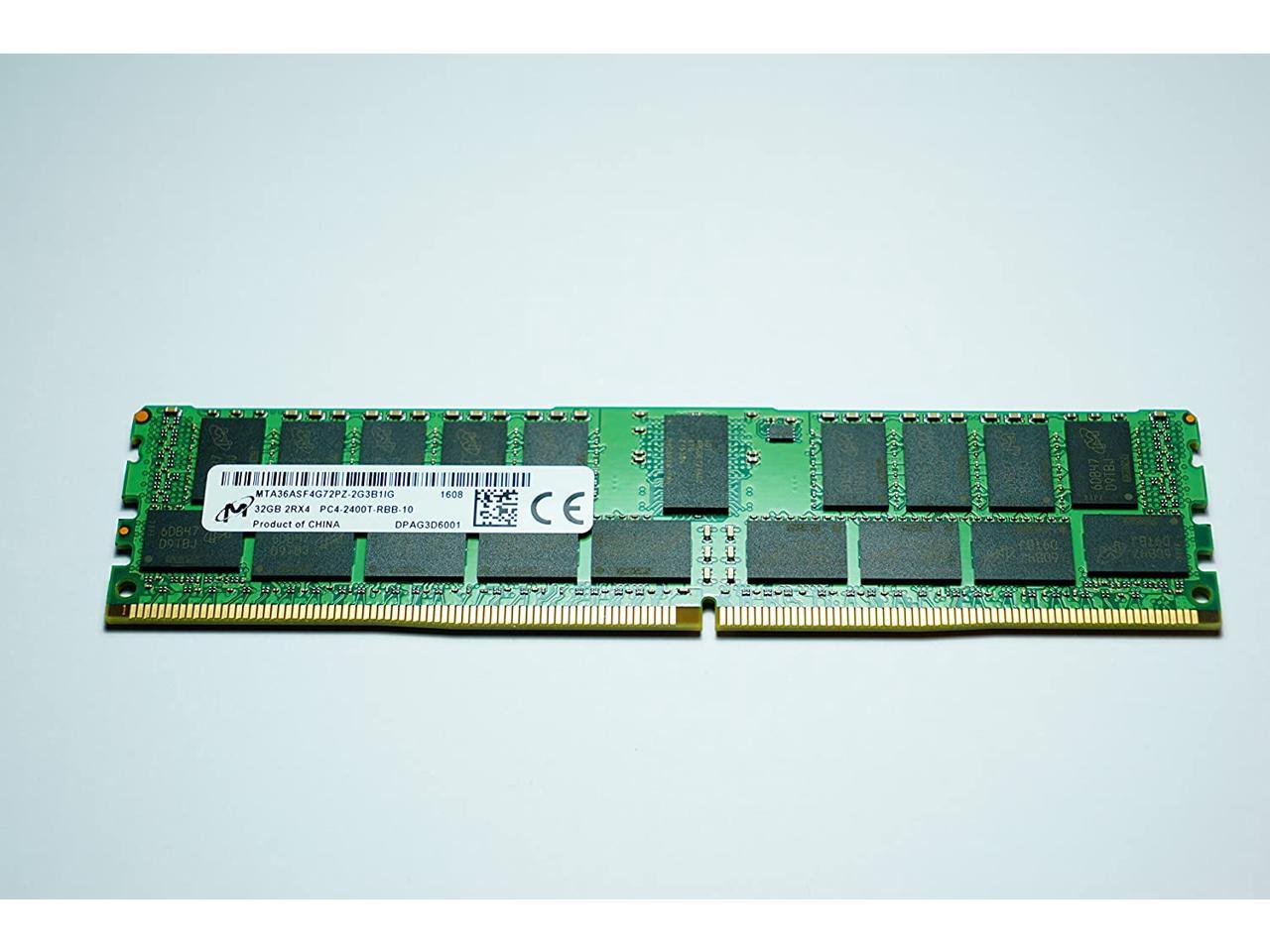 Micron 32GB PC4-19200 DDR4-2400MHz ECC Registered CL17 288-Pin DIMM 1 ...
