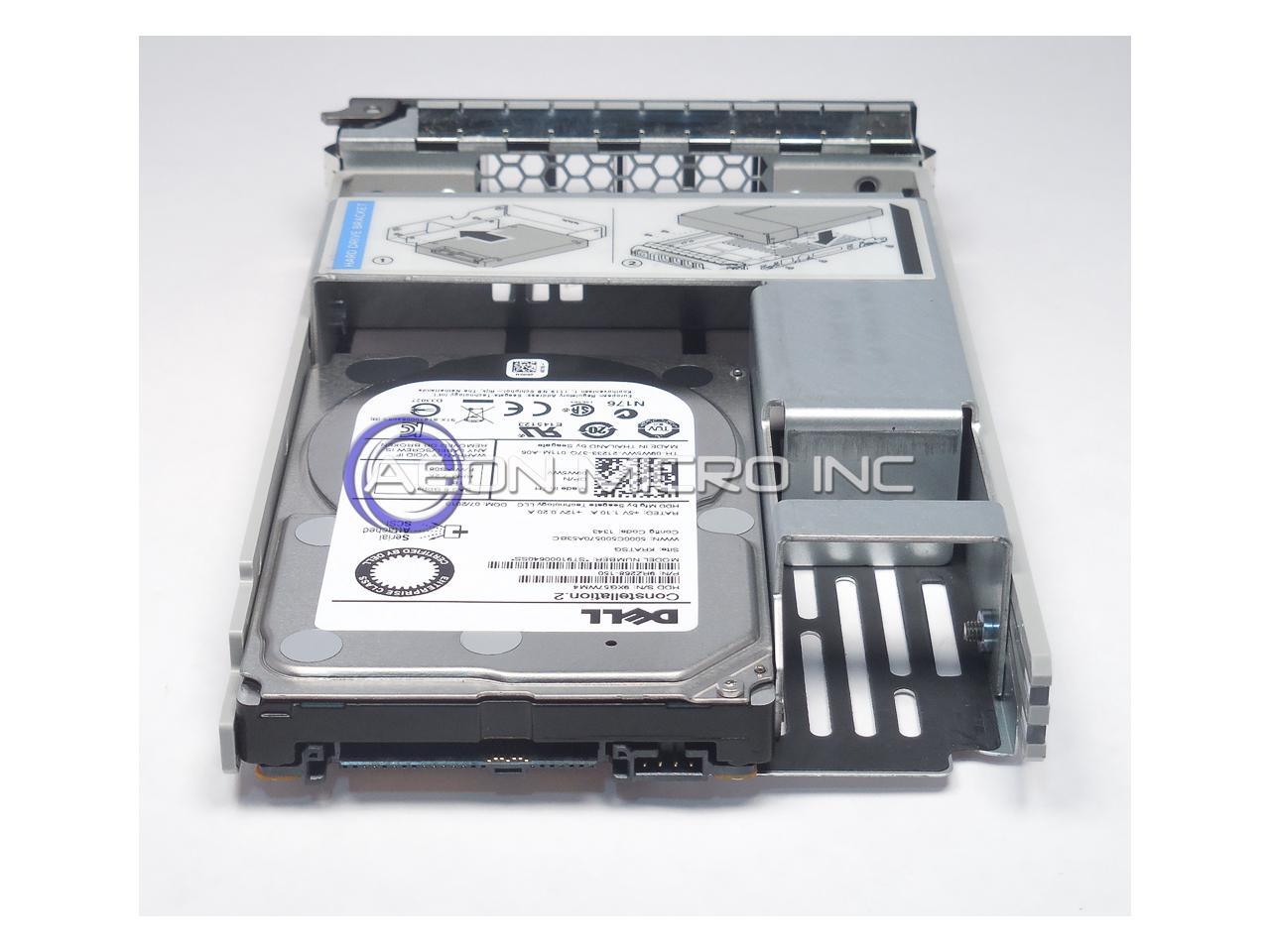 Dell 15,000 RPM SAS 12Gbps 512n 2.5in Hot-plug Hard Drive, 3.5in Hybrid ...