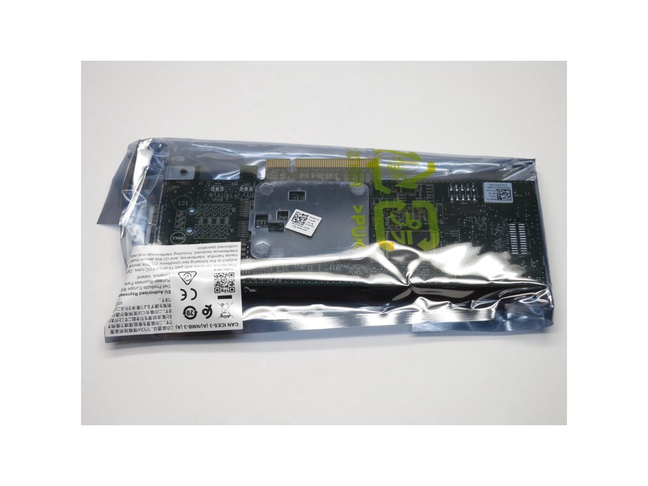 T93GD DELL 12Gb/s SAS HBA EXTERNAL PCI-e CONTROLLER CARD LOW PROFILE ...