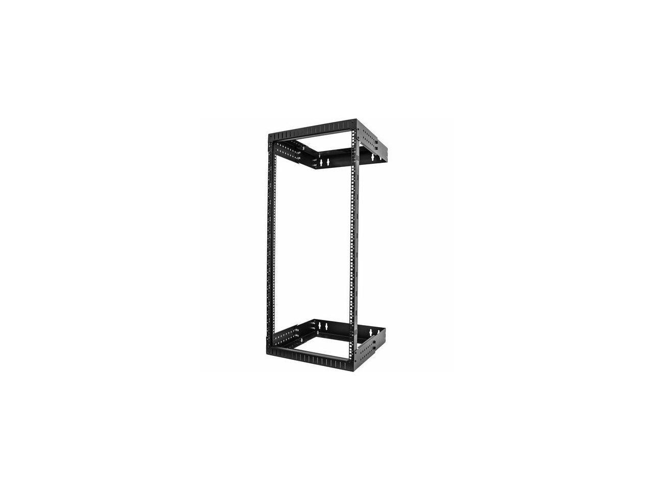 StarTech.com 24U 19" Wall Mount Network Rack - Adjustable Depth 12-20 ...