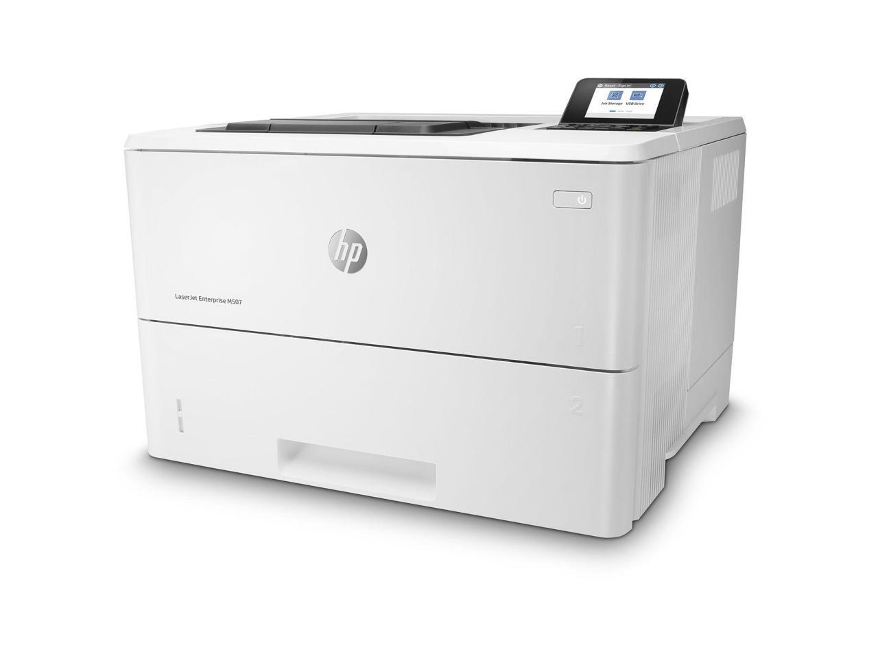 HP LaserJet Enterprise M507dng Workgroup Monochrome Ethernet (RJ-45 ...