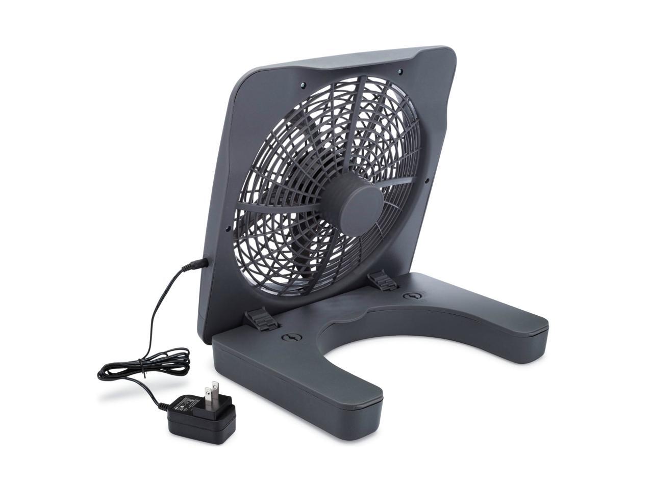 O2 Cool 10-Inch Portable Fan with AC Adapter - Newegg.com