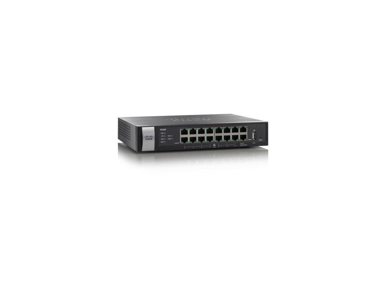 Cisco RV325 Dual Gigabit WAN VPN Router with License-free Web Filtering ...
