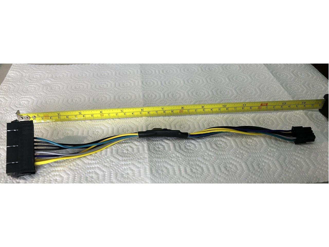 24-Pin to 8-Pin ATX Power Supply Adapter Cable for DELL Optiplex PC ...