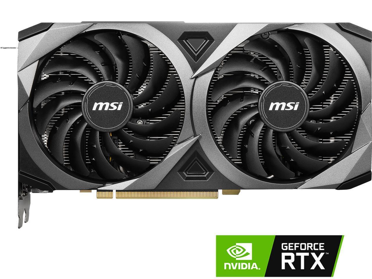 MSI Gaming GeForce RTX 3070 LHR 8GB GDRR6 256-Bit HDMI/DP Nvlink Torx ...