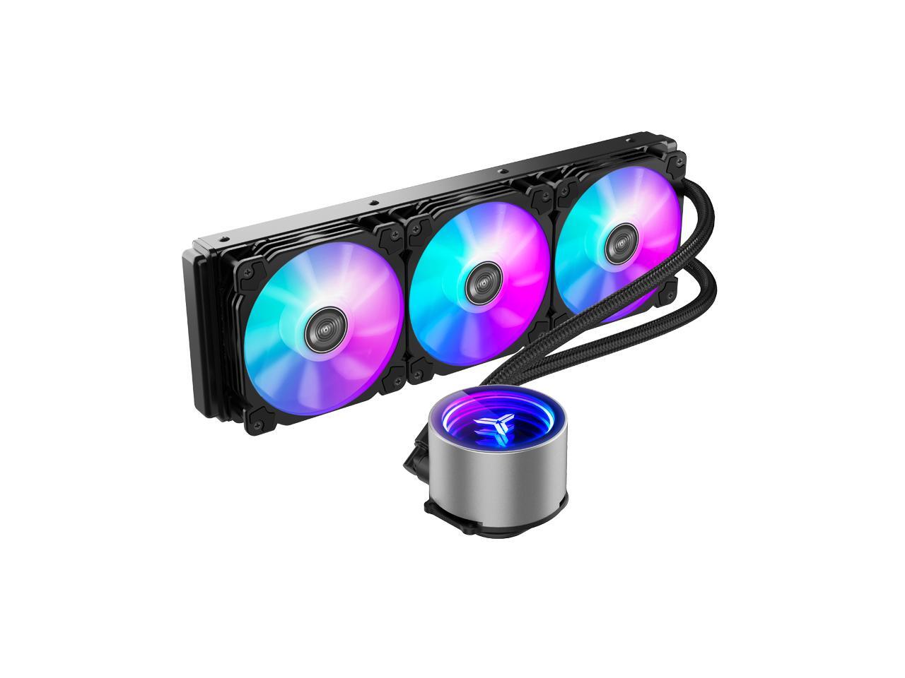 Jonsbo Cpu Cooling SHADOW TW4-360 COLOR 120mm 3 Fans Mirror RGB Pump ...