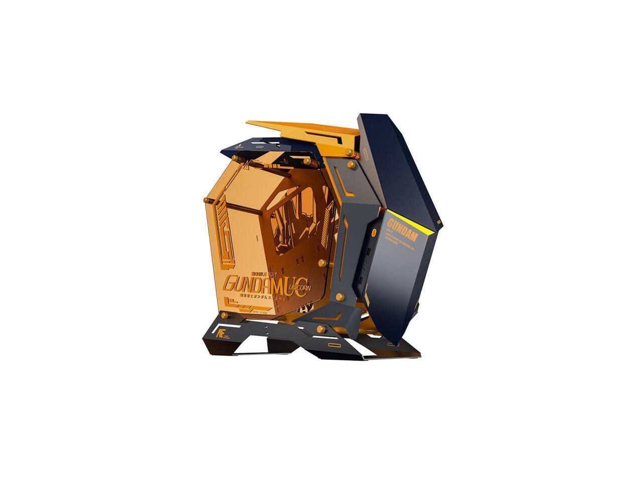 H.E. MechWarrior MOD-3 Gaming Computer Case Support XL-ATX Motherboard ...