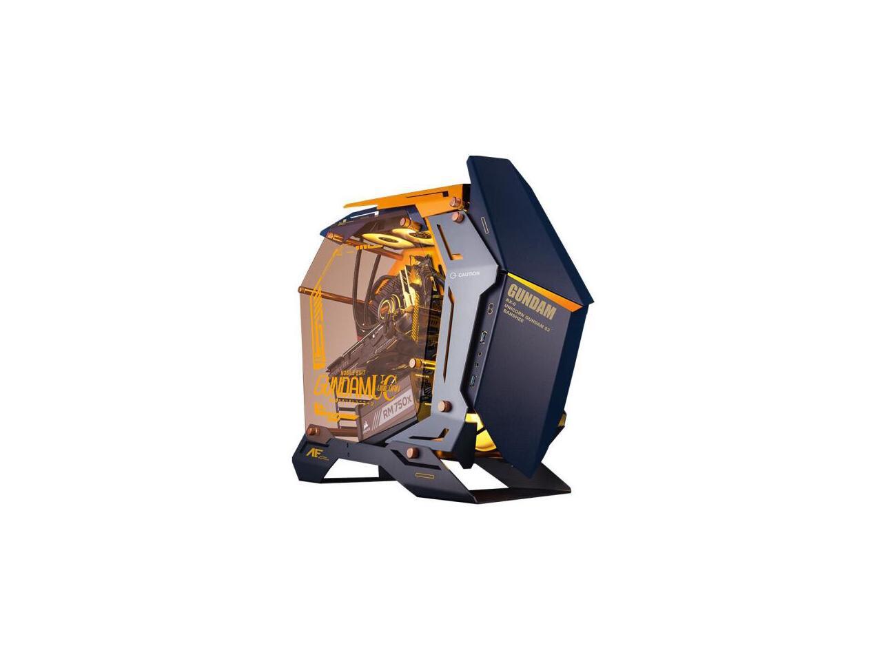 H.E. MechWarrior MOD-3 Gaming Computer Case Support XL-ATX Motherboard ...