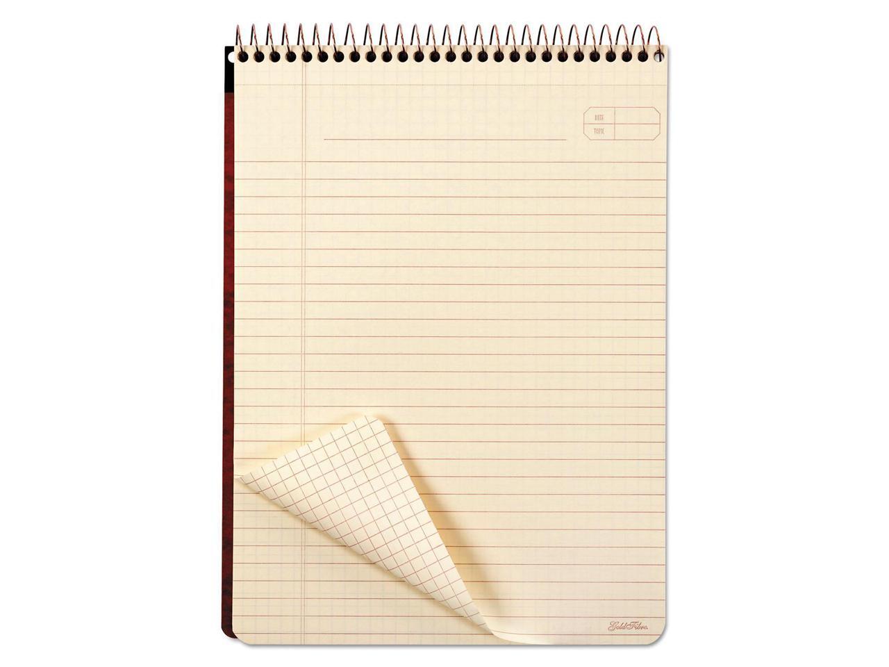 Ampad Gold Fibre Retro Wirebound Writing Pad Legal 8 1/2 x 11 3/4 Ivory ...