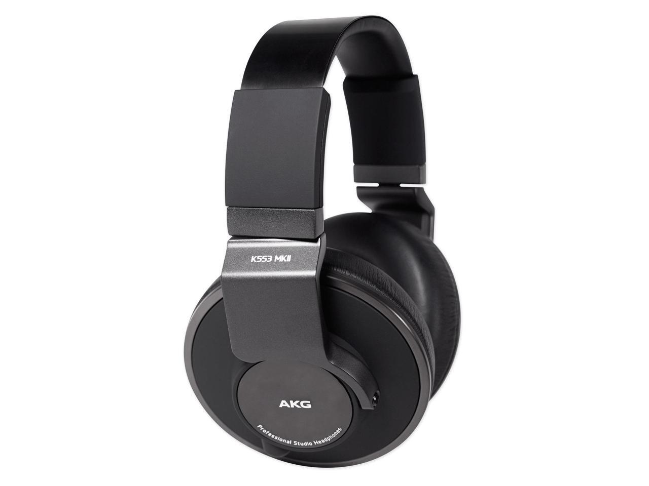 AKG K553 MKII Closed Back Studio Headphones Black - Newegg.com