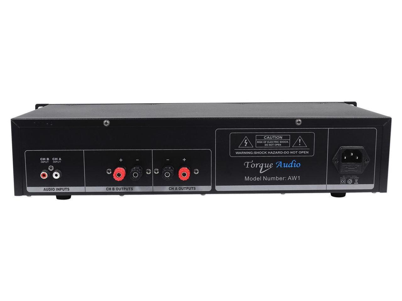 Technical Pro aw1 Torque Audio 2U Professional 2CH Power Amplifier ...