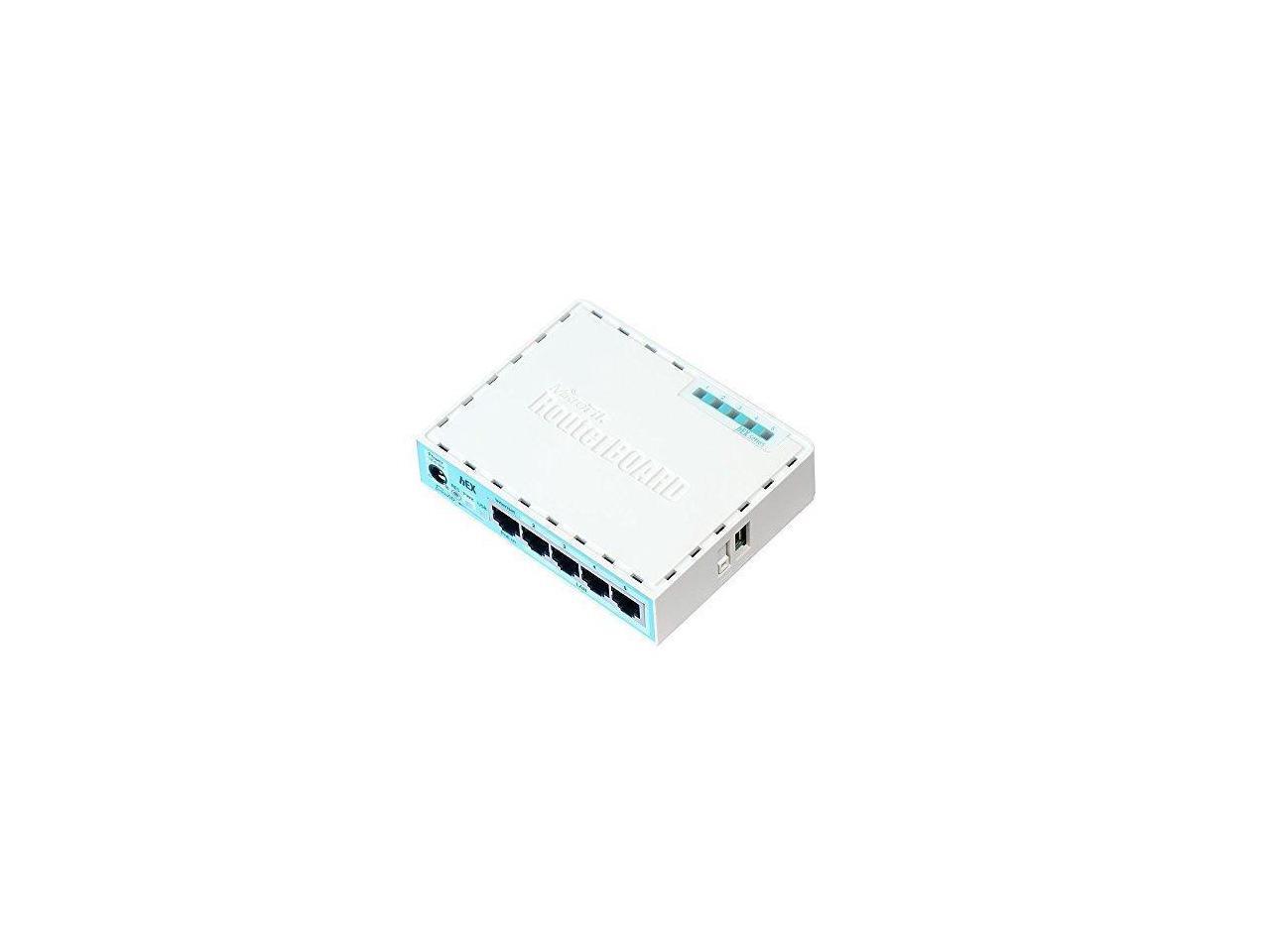 Mikrotik hEX RB750Gr3 5-port Ethernet Gigabit Router - Newegg.com