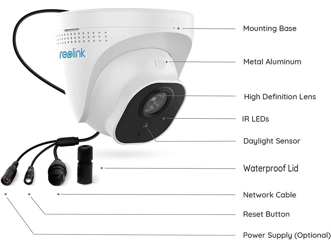 Reolink PoE IP Camera 5MP Dome Security Outdoor - Newegg.com