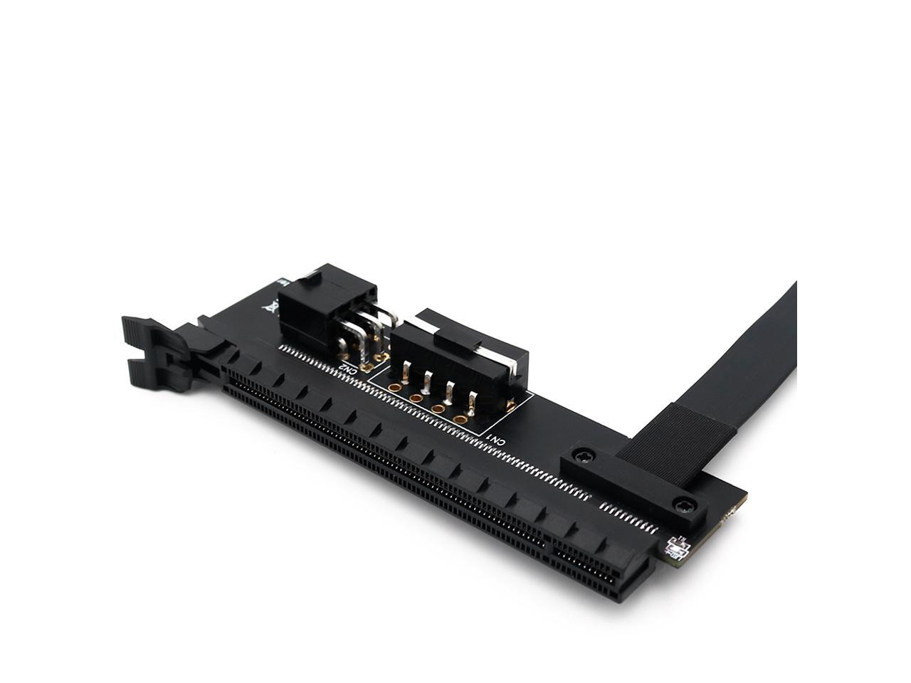High Quality PCI-e PCI Express 1X to 16X Extension cable with 4Pin and ...