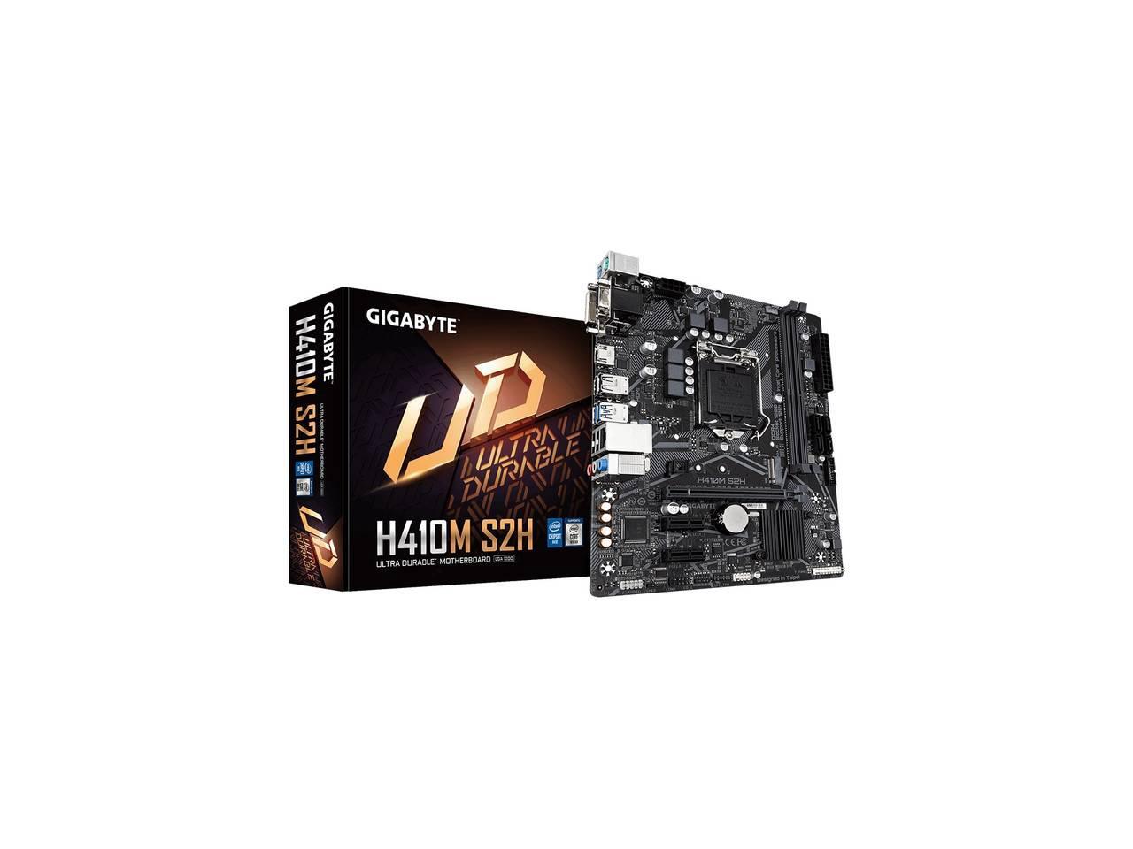 GIGABYTE H410M S2H LGA 1200 Intel H410 Micro-ATX Motherboard - Newegg.ca