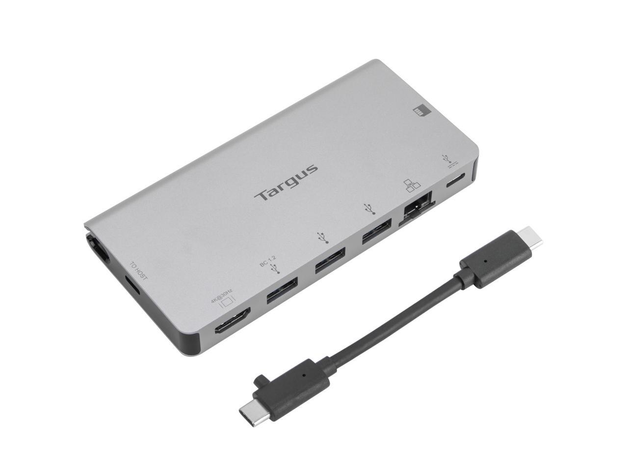 Targus USB-C DP Alt Mode Single Video 4K HDMI Docking Station with Card ...