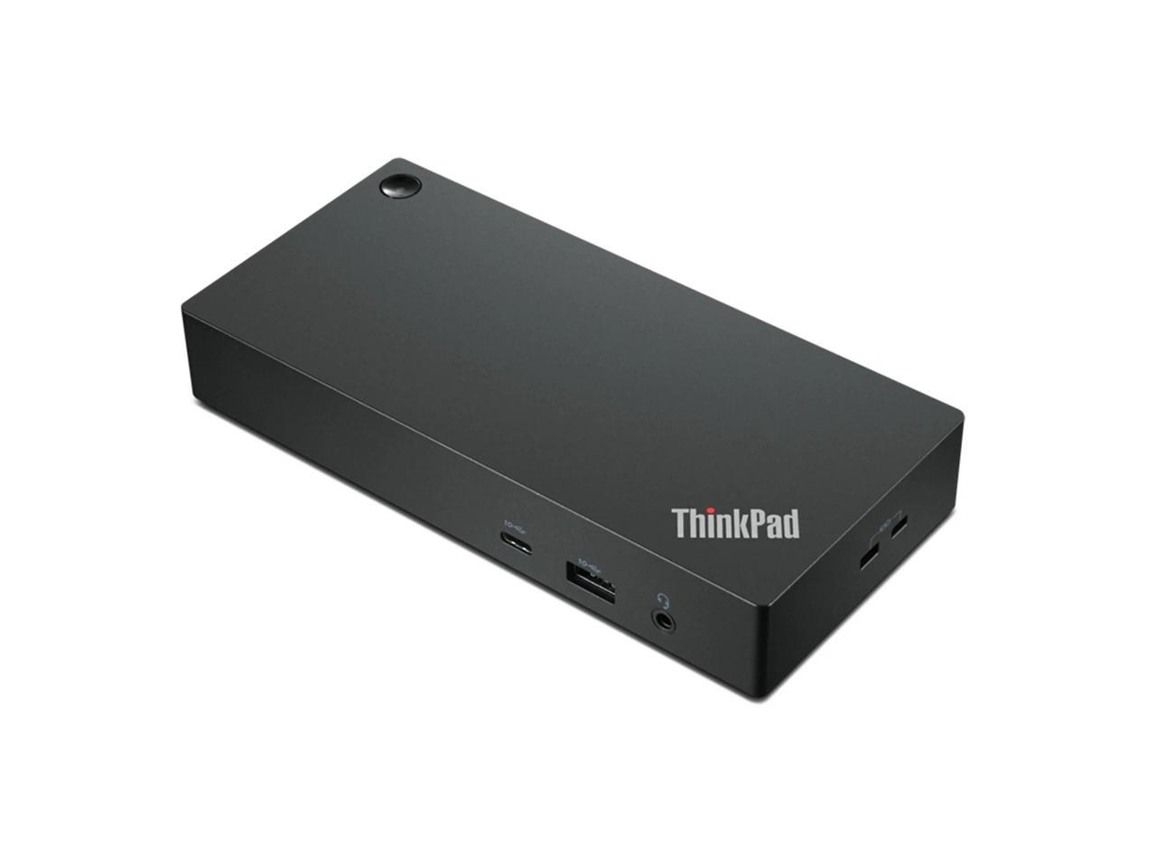 Refurbished: Lenovo 40AY0090US ThinkPad Universal USB-C Dock Black No ...
