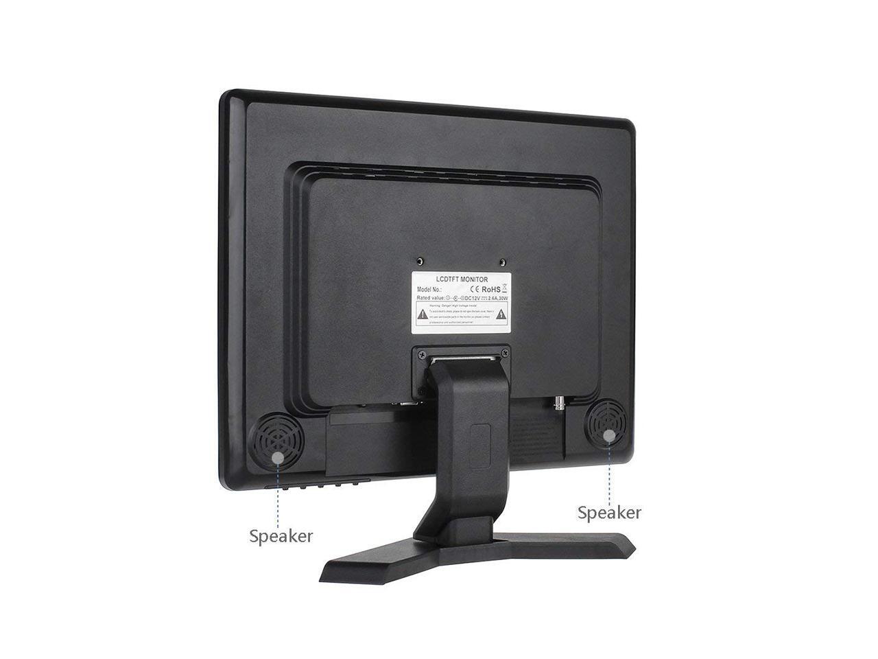 15 inch Monitor HD 1024x768 TFT LCD with Video Audio AV USB VGA HDMI 15 ...