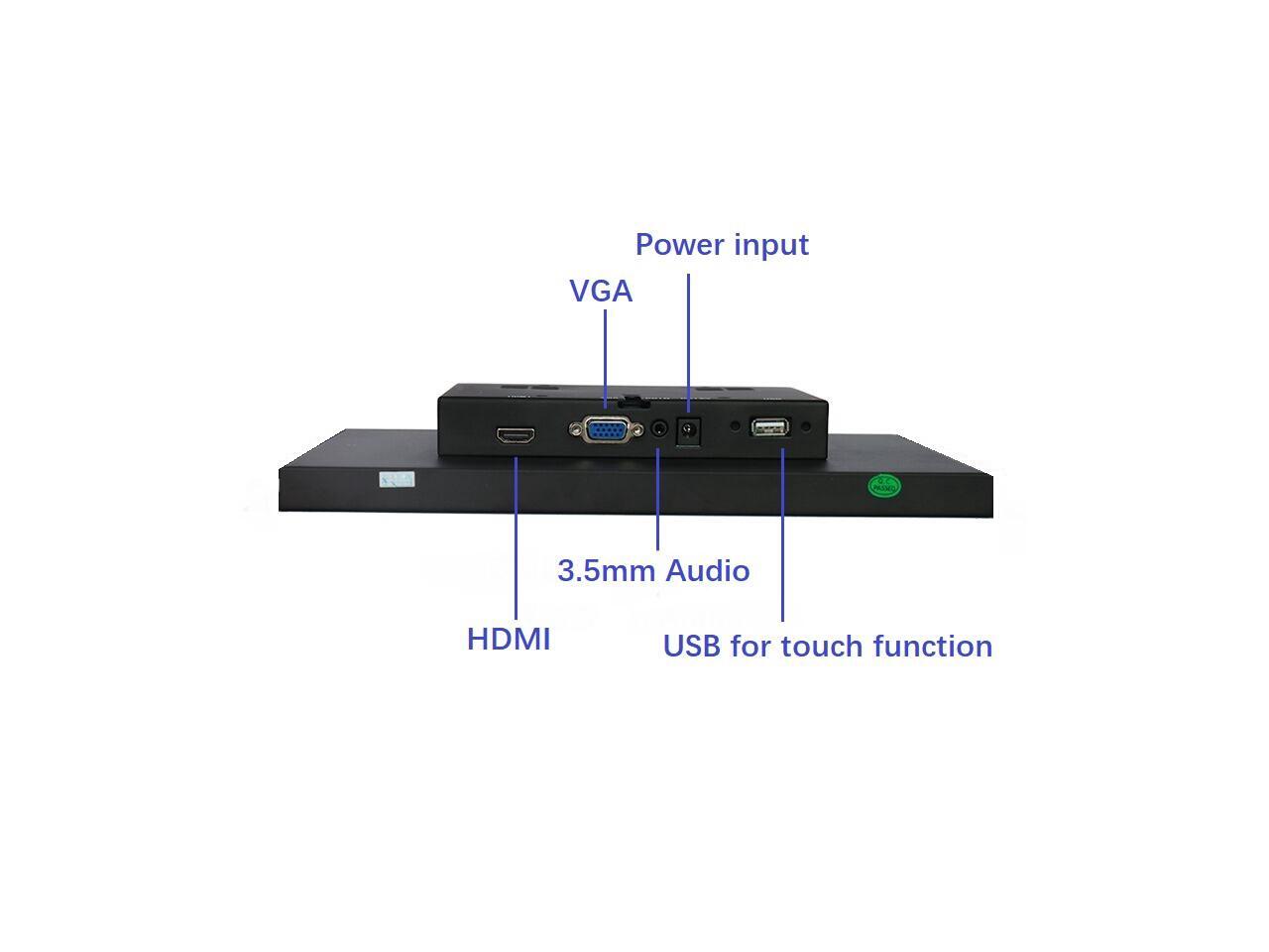 12 inch 1920*1080 FHD Touch Display Wide View IPS 12 inch Capacitive ...