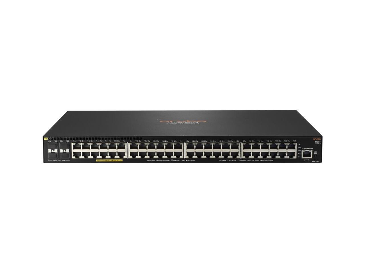 Aruba 2930F 48GPoE+4SFP+740W Switch - Newegg.com