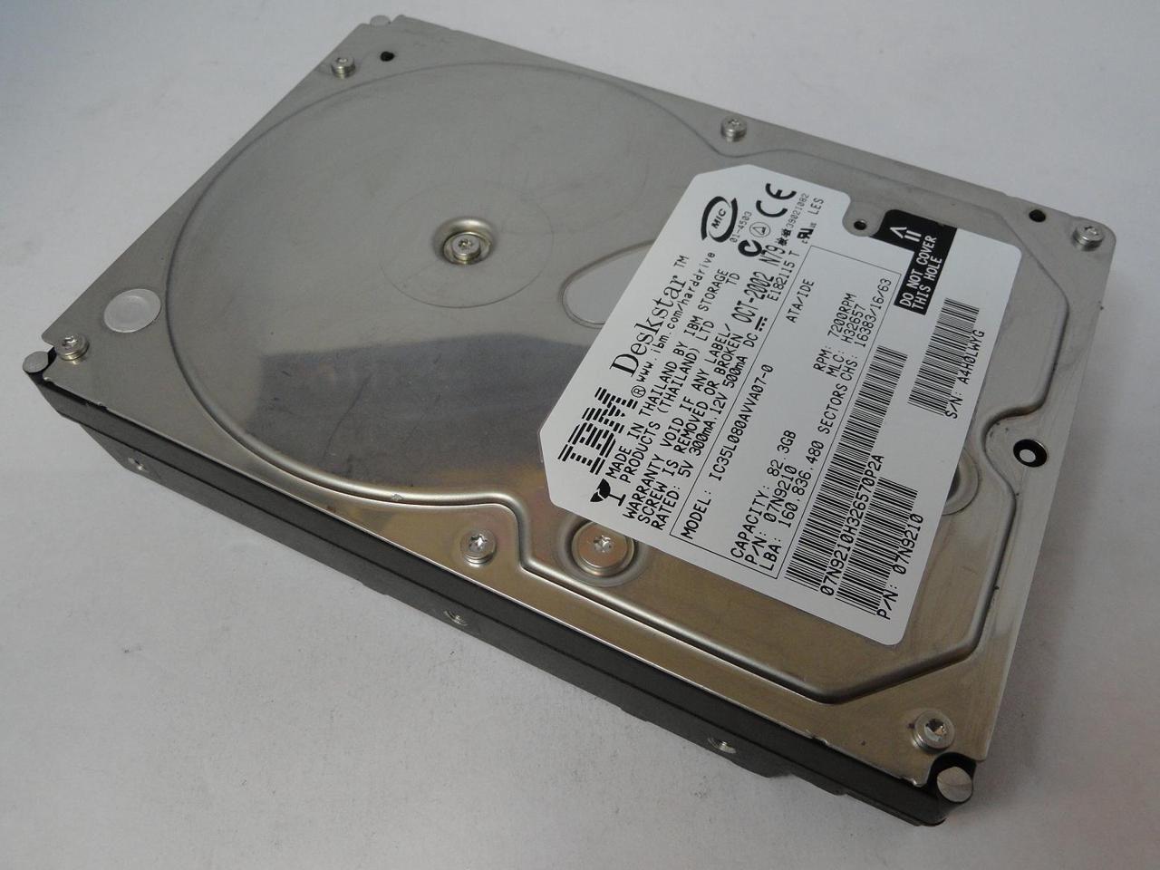 Used - Good: IBM 80 GB 3.5" Internal Hard Drive - Newegg.com