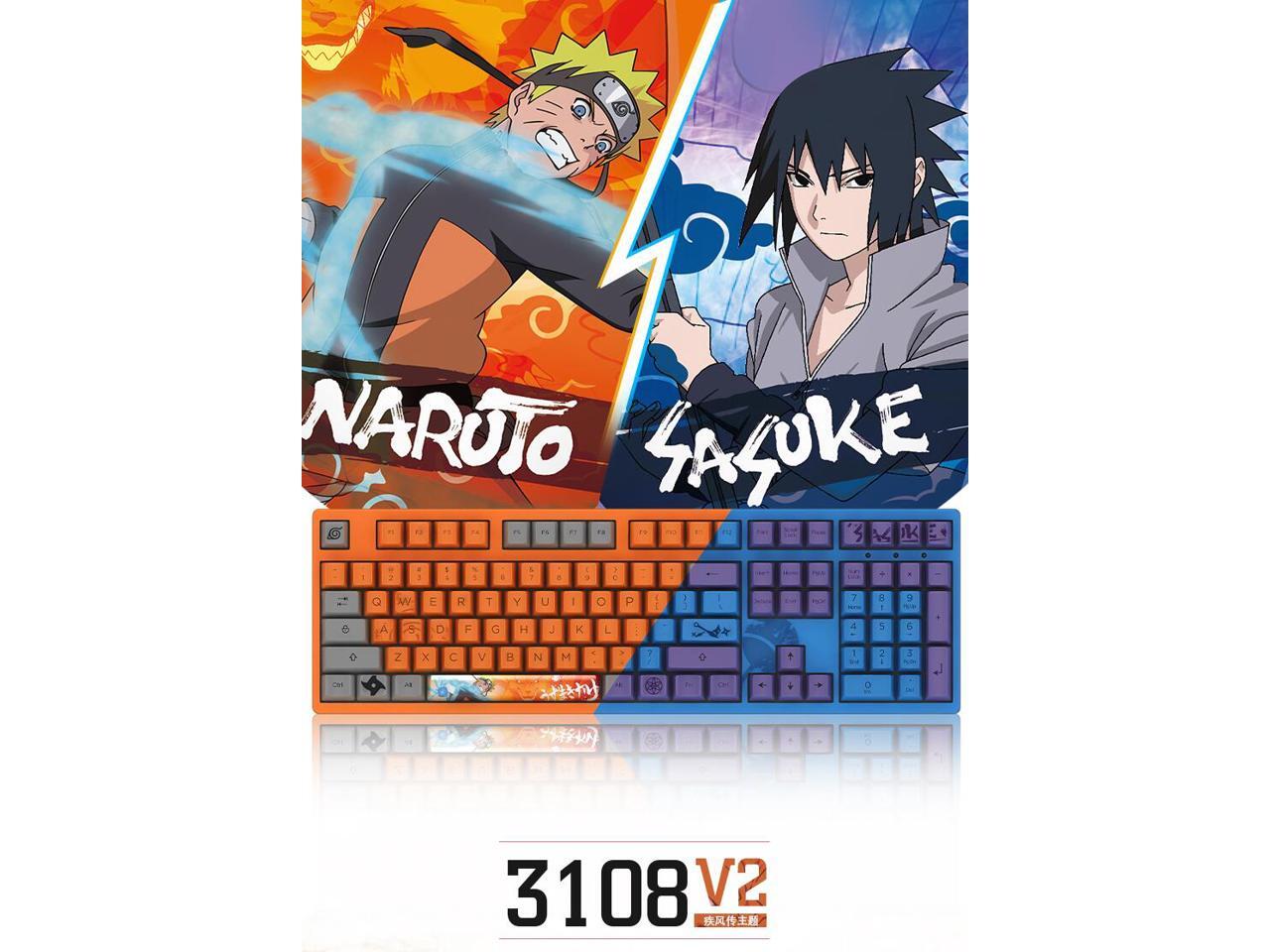 AKKO 3108V2 Sasuke Uchiha Full Size Gaming Mechanical Keyboard - Newegg.com