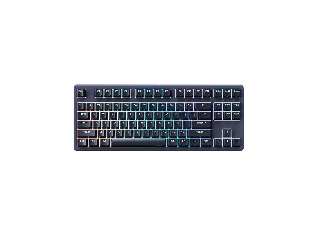 Anne Hexcore Classic D87 RGB TKL Wired Gaming Mechanical Keyboard PBT ...