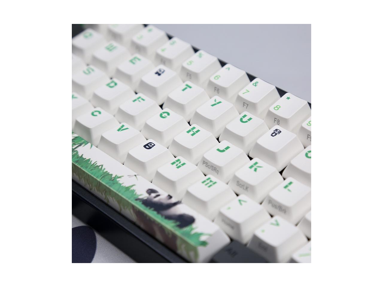 Ducky X Varmilo MIYA Pro Panda White LED 65% Dye Sub PBT Mechanical ...