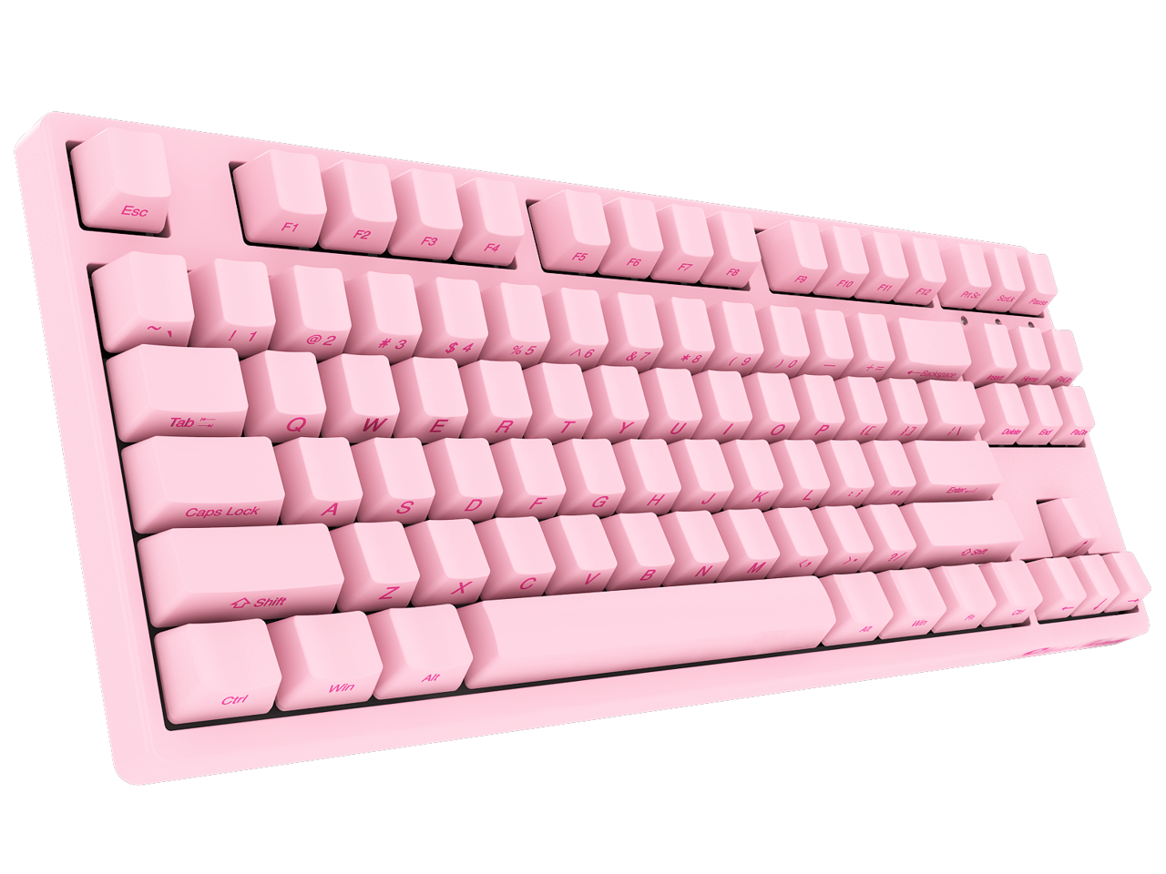 Akko 3087 Sakura Pink TKL Gaming Mechanical Keyboard Cherry MX Brown ...