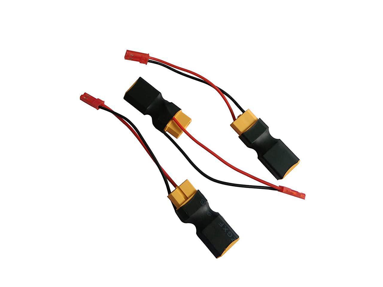 XT60 Connectors Male to Female with JST Plug connector Power Adapter ...