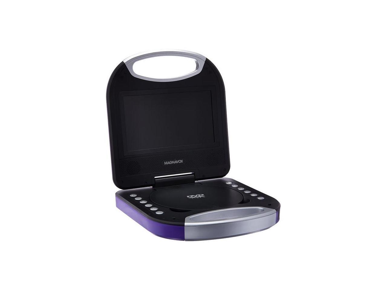 Magnavox MTFT750PL 7 ft. Portable DVD Player - Purple - Newegg.com