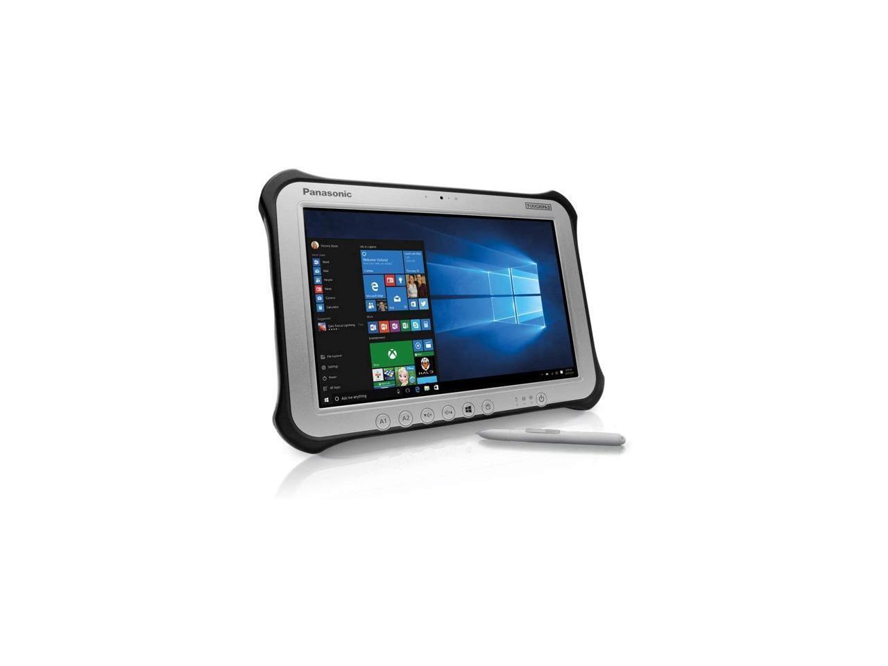 Refurbished: Panasonic Toughpad G1, FZ-G1 MK4 Rugged Tablet, Intel Core i5-6300U, 10.1" Multi ...