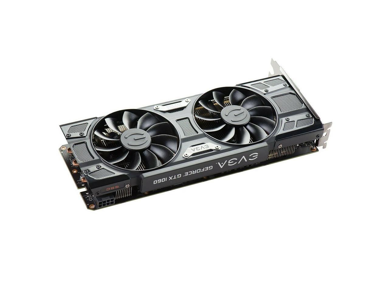 EVGA GeForce GTX 1060 SC GAMING, ACX 2.0 (Single Fan), 6GB GDDR5, DX12 ...