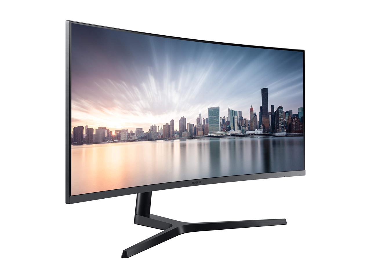Samsung 890 C34H890WGN 34" 3440 x 1440 WQHD 100Hz FreeSync Curved ...