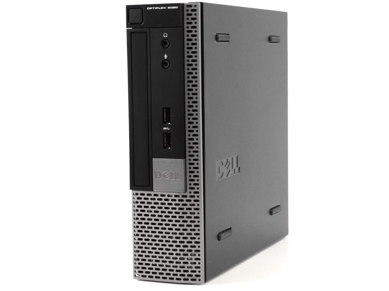 Refurbished: Dell Optiplex 9020 Ultra Small Form Factor Business Desktop Computer, Intel Quad ...
