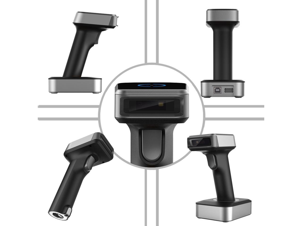 Symcode MJ1900 Bluetooth 2.4Ghz Wireless 2D Barcode Scanner Screen ...