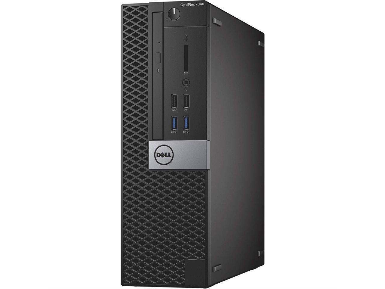 Refurbished: Dell Optiplex 7040 SFF (Small Form Factor) Desktop Tower PC Computer - Intel Core ...