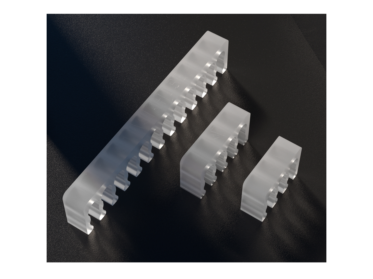 Asiahorse Transparent White cable combs for psu cable,extension cable ...