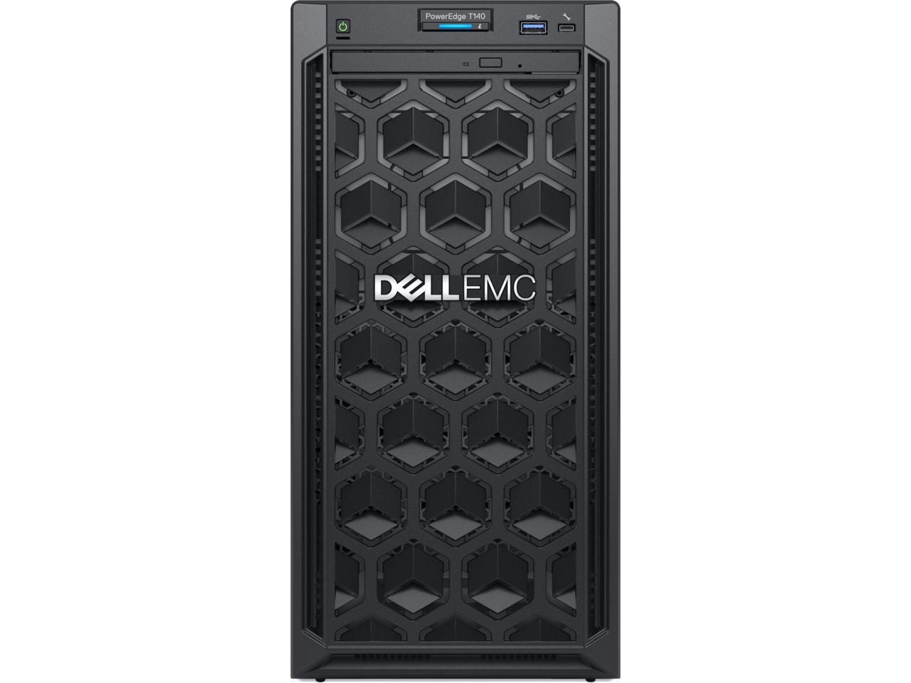 Dell EMC PowerEdge T140 Mini-tower Server - 1 x Intel Xeon E-2124 Quad ...