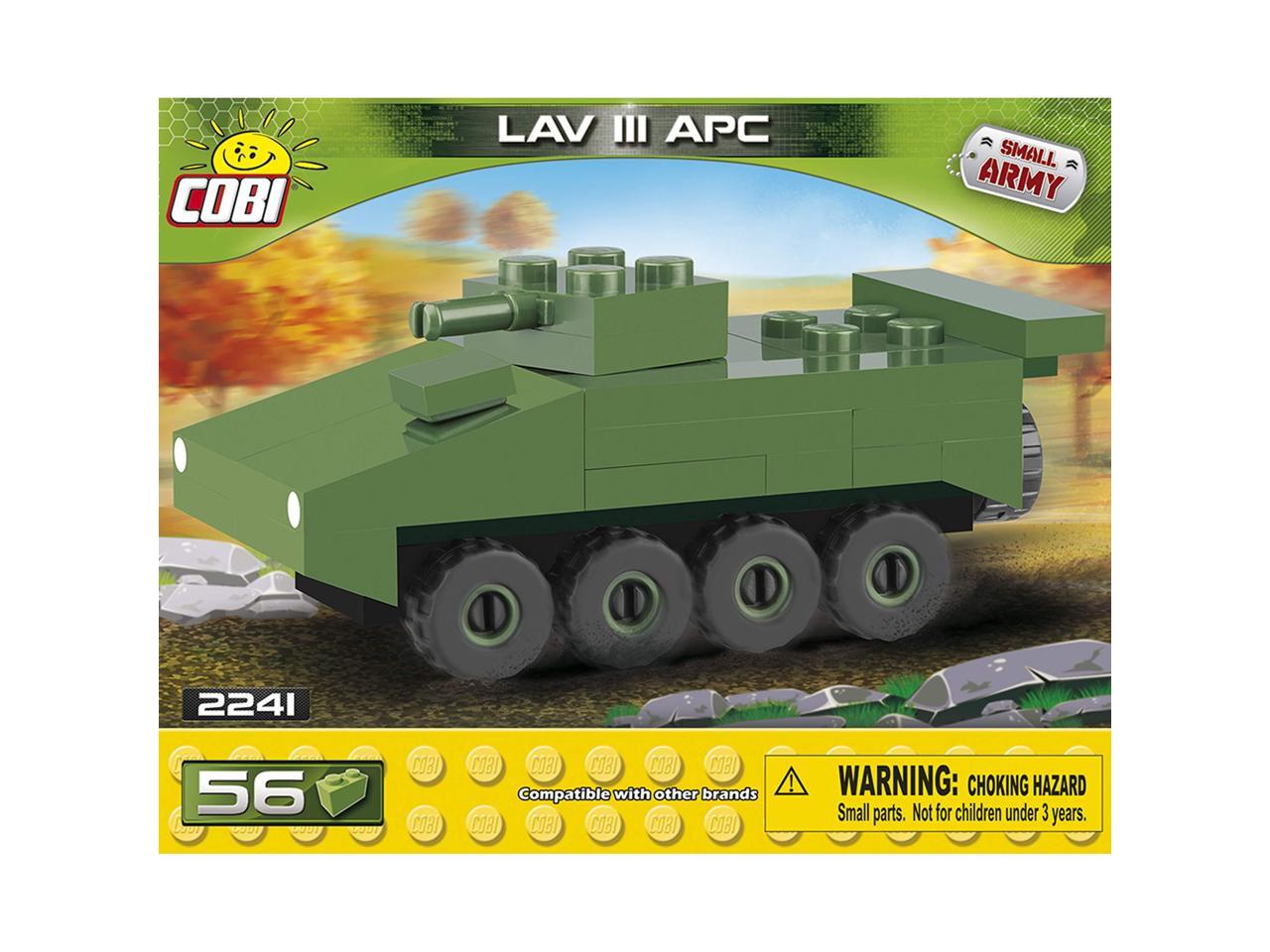 COBI Small Army Canadian LAV III Kodiak APC Nano Tank Building Block ...