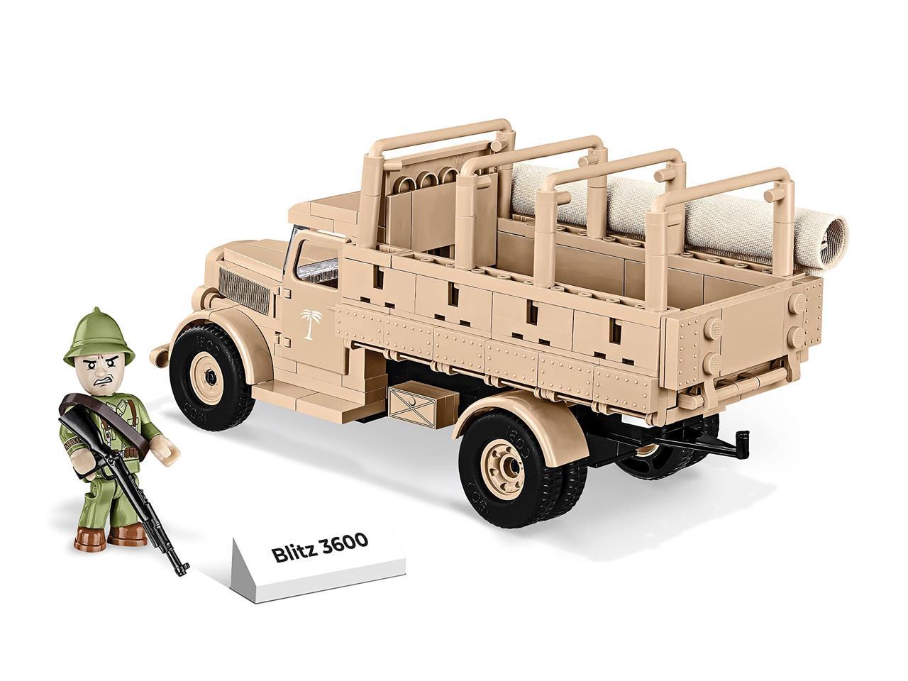 COBI TOYS World War II Blitz 3600 Army Transport Truck - Model WW2 ...