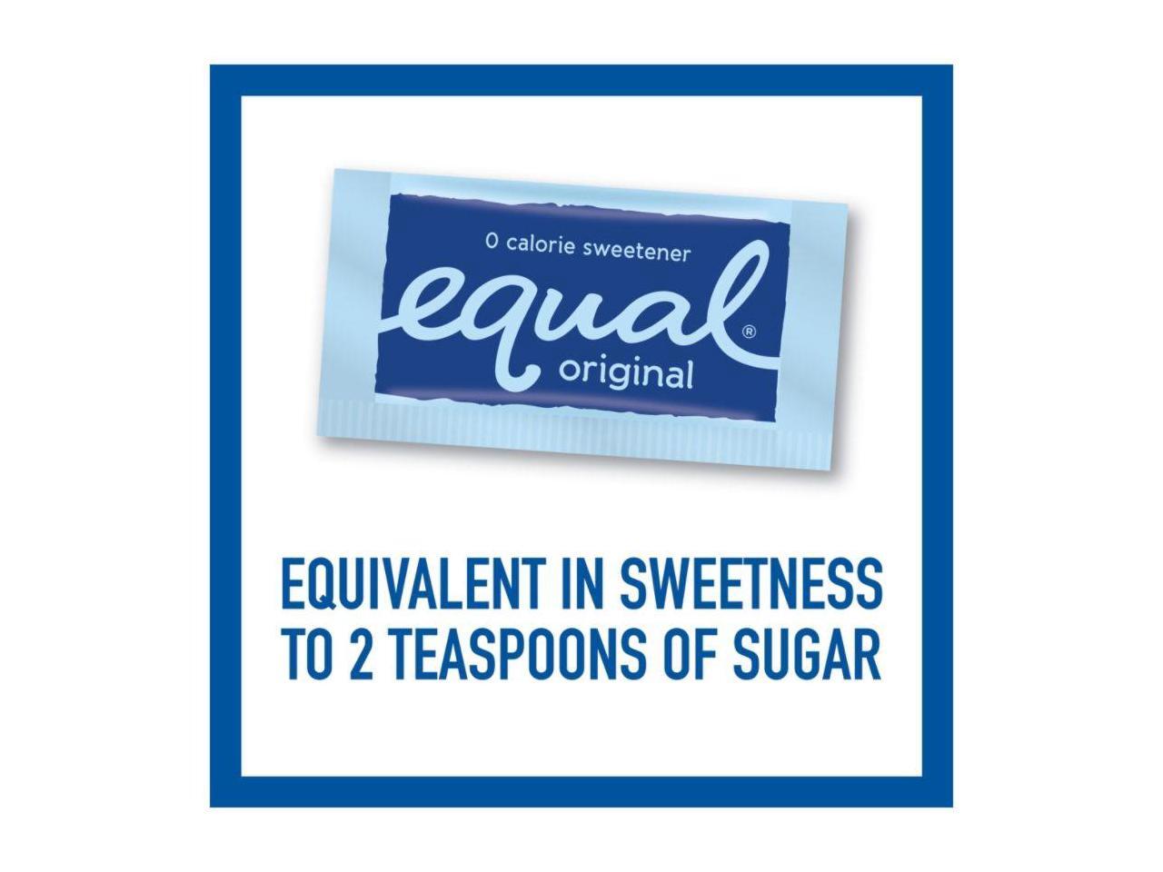 Equal MRINUT20015448 Sugar Substitute Packets - 1 Box (500 Packets ...