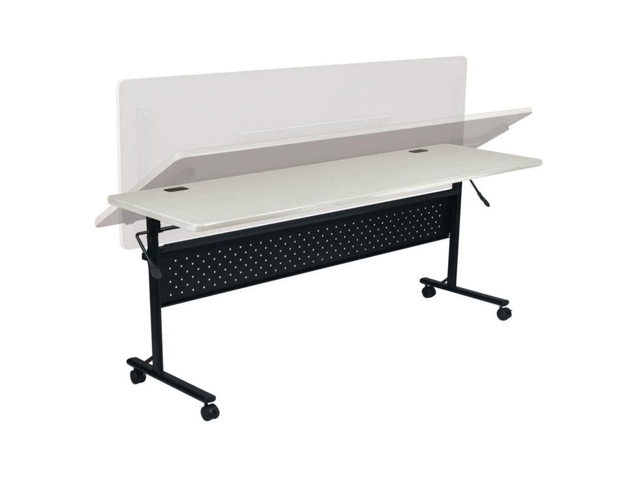 Flipper Table, 72"x24"x29-1/2", Light Gray - Newegg.com