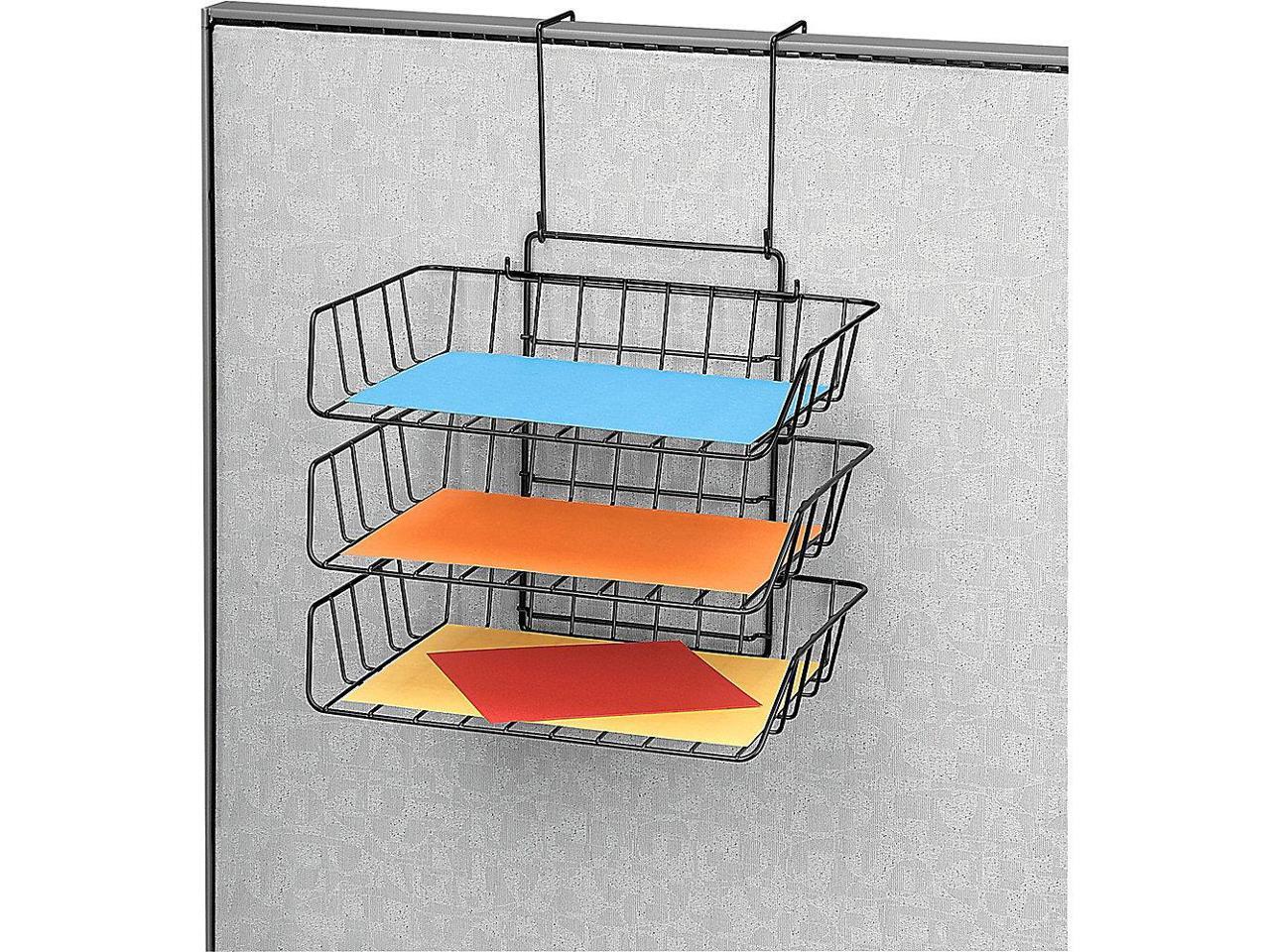 Fellowes Wire Partition Additions Three-Tray Organizer 13 1/2 x 11 7/8 ...