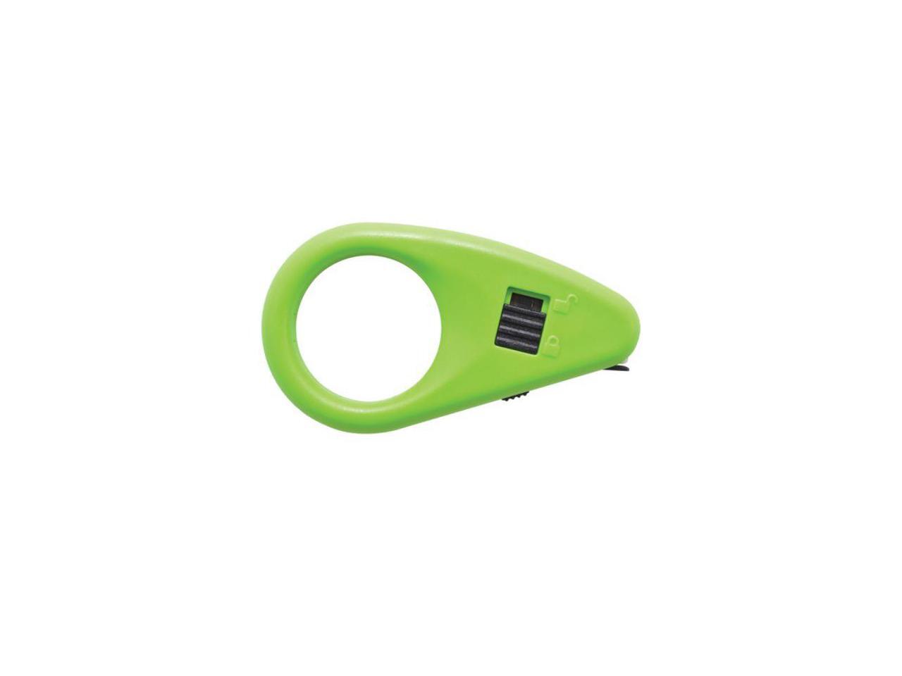 Compact Safety Ceramic Blade Box Cutter, 2.25", Fixed Blade, Green ...