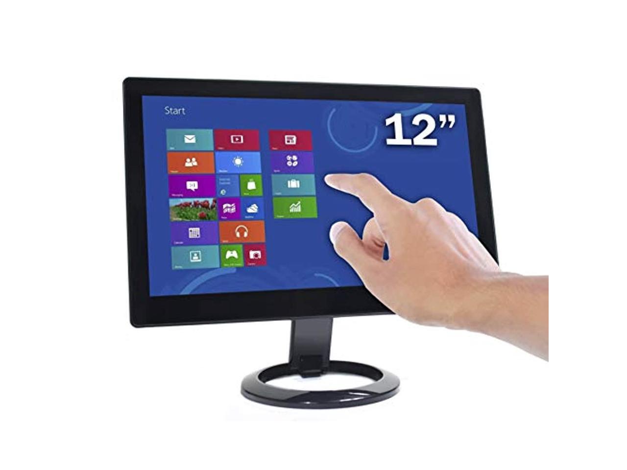 DoubleSight Displays DS-12UT 12" LCD Touchscreen Monitor 1366 x 768 ...
