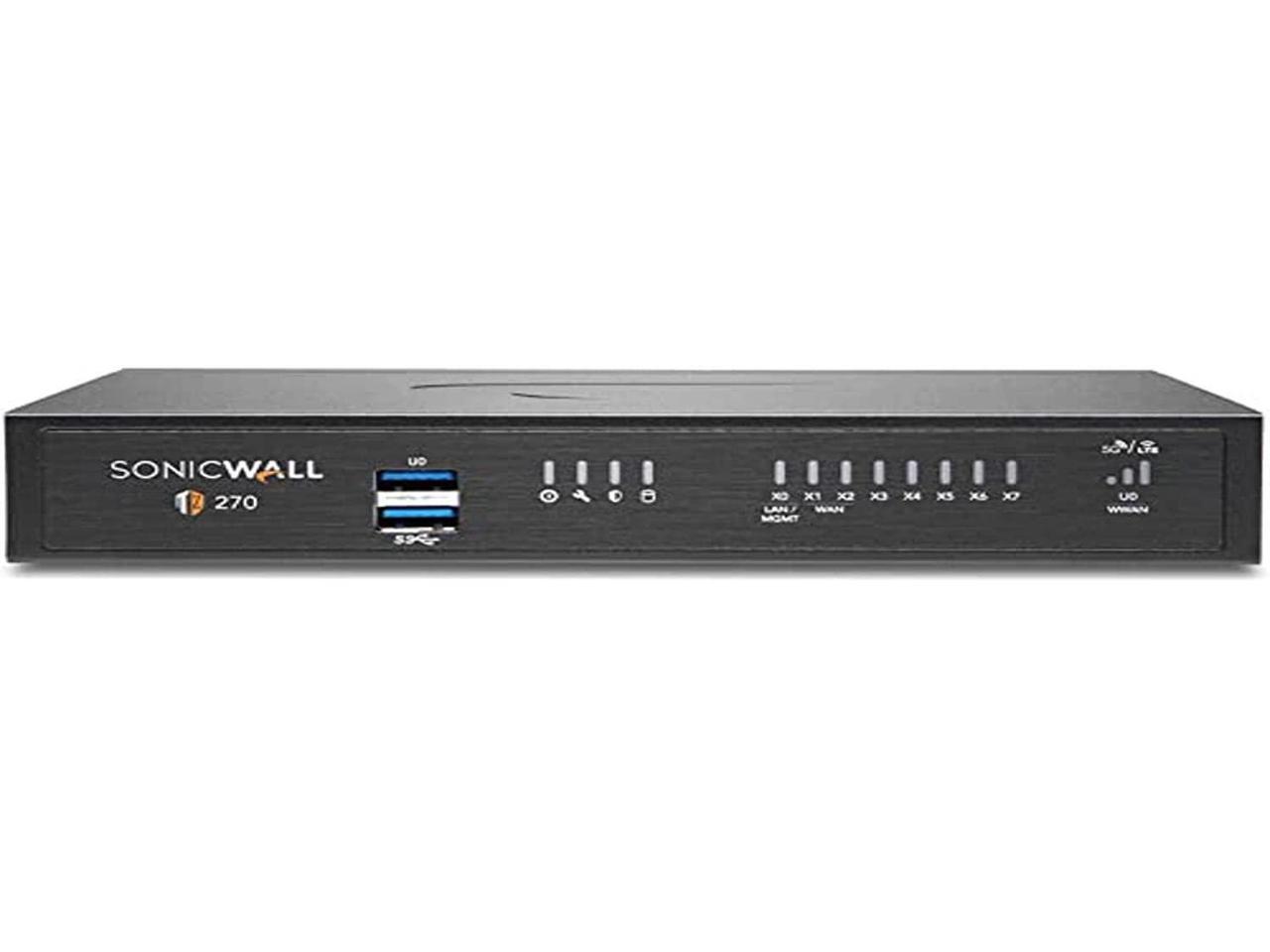 SonicWall TZ270 Firewall (Gen 7) w/ 2 years Essential Protection ...