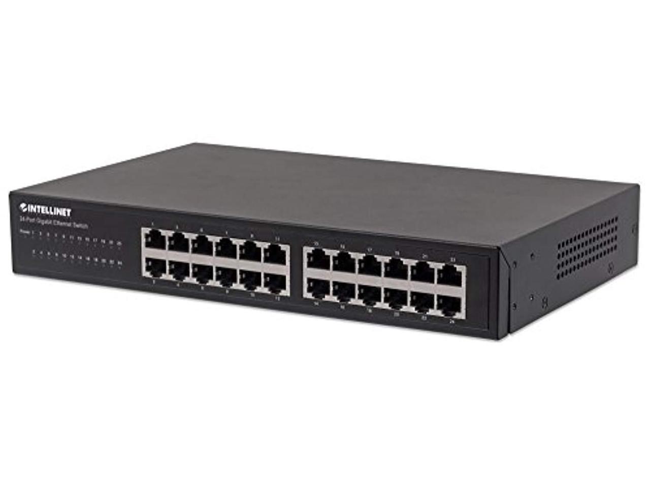 IntelliNet - 561273 - Intellinet Network Solutions 24-Port Gigabit ...